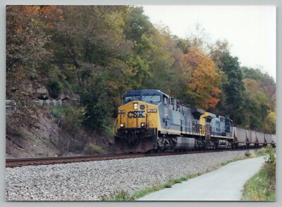 Railroad Photo - CSX #391 Diesel Locomotive 1990s Freight Train | eBay