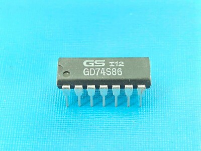 5 x GD7486 GOLDSTAR Quad 2-Input Exclusive OR XOR Gate IC SN7486N ...