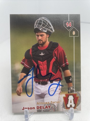 2019 Jason Delay Minor League Rookie RC Altoona Curve Pittsburgh ...