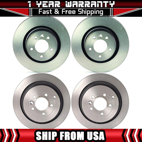 Brembo Brake Rotors Front Rear Set For 2005 2006 2007 2008 2009 Land ...