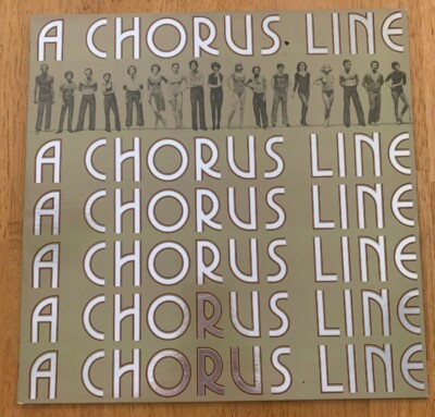 A Chorus Line Soundtrack Original Cast Recording Stereo Vinyl LP PS ...