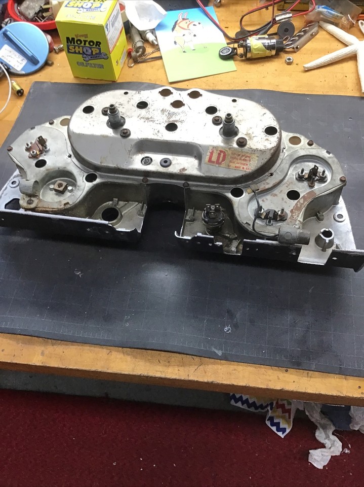 1965-67 CORVETTE C2 BIG BLOCK DASH CLUSTER GAUGES WORKING | eBay