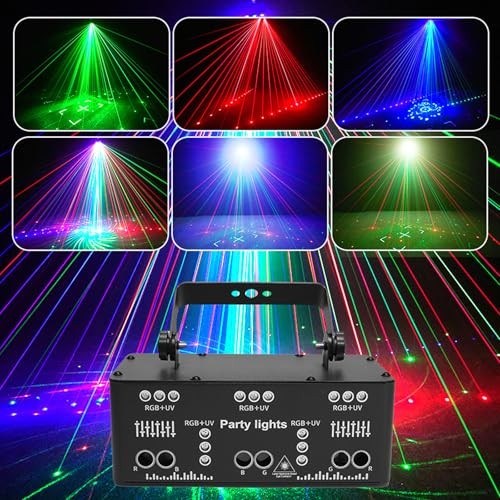 21 Eyes Stage Light Disco DJ Party Strobe Lights LED Strobe Laser Party ...