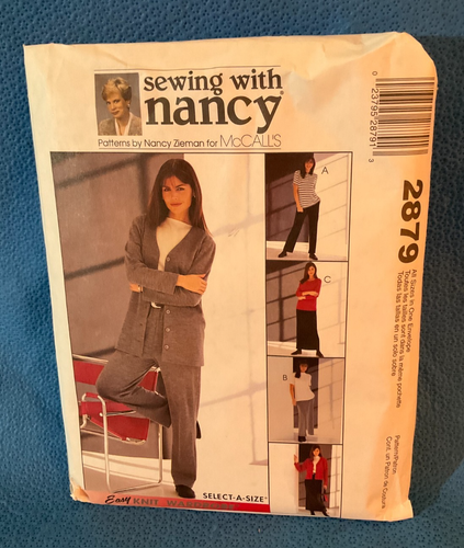 McCalls Pattern Jacket Top Pull On Pants Skirt All Sizes One Envelope ...