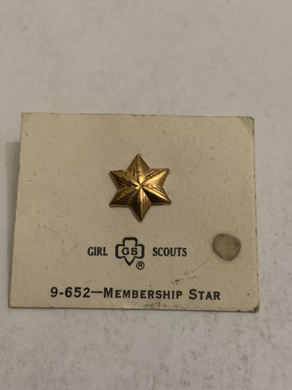 Vintage Girl Scouts Membership Star Pin | eBay