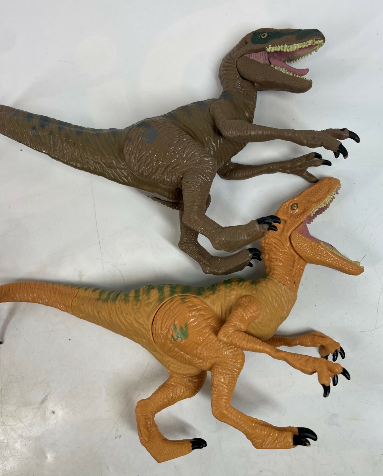 Vintage 1997 Jurassic Park Lost World InGen Humvee w/ 4 Modern Raptor ...