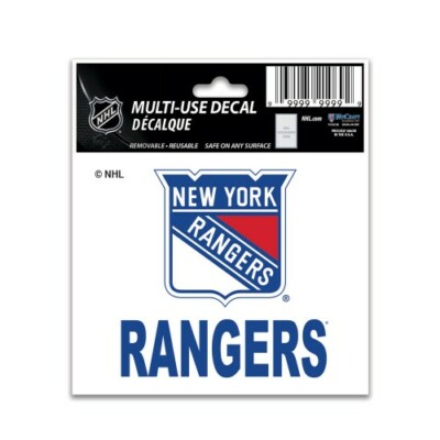 NEW YORK RANGERS 3"X4" MULTI-USE DECAL PERFECT FOR CAR WINDOWS | eBay