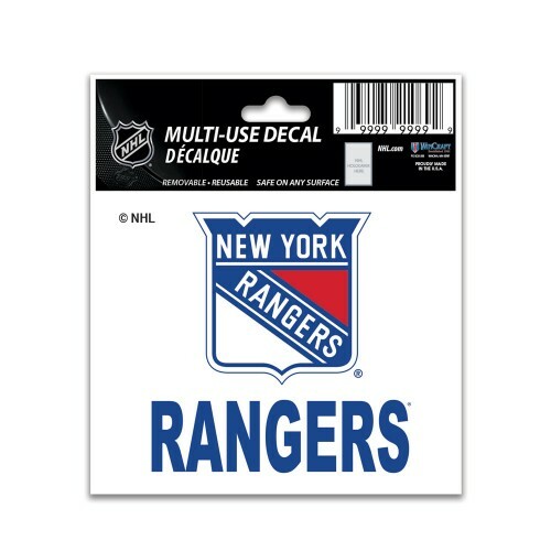 NEW YORK RANGERS 3"X4" MULTI-USE DECAL PERFECT FOR CAR WINDOWS | eBay