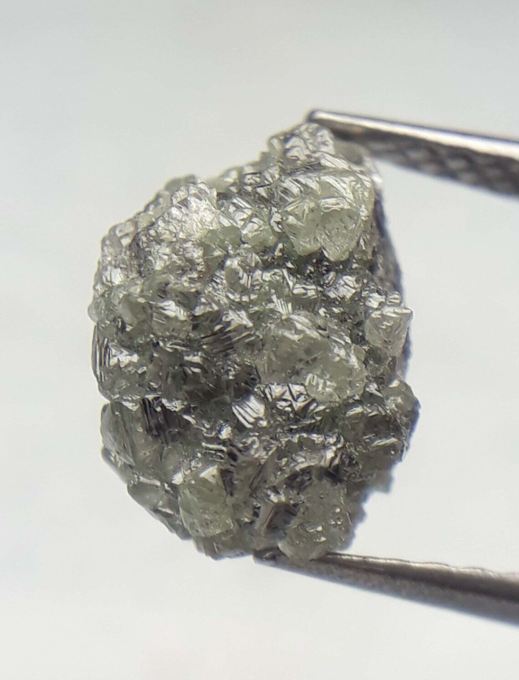 2.31 Ct,Natural Rough Diamond,Raw Rough Diamond,Grey Uncut Diamond ...