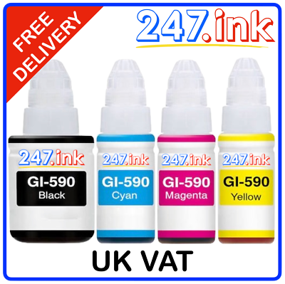 590 Ink Bottles for Canon Pixma MegaTank G4500 G4510 G4511 (LOT) non ...