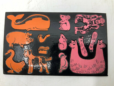 Colorforms Animals Vintage | eBay