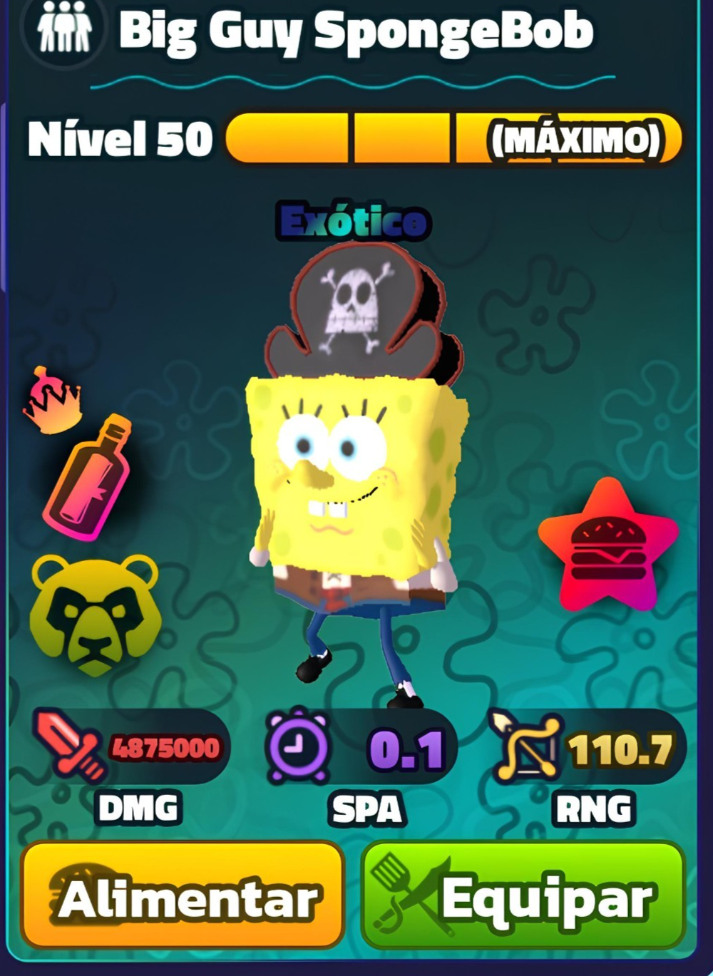 SPONGEBOB TOWER DEFENSE BIG GUY SPONGEBOB | eBay