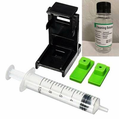 Ink Cartridge Suction Priming Clip for HP 60 61 64 65 67 67XL + clean ...