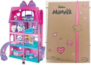 Minnie Mouse Bow-Tel Hotel Ages 3+ Toy Play Dollhouse House Doll Disney ...