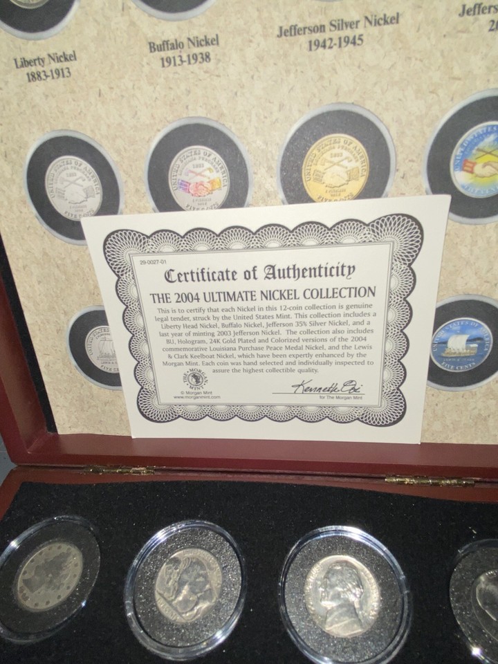 COLLECTORS TREASURE: The 2004 Ultimate Nickel Collection, 1883-2004 | eBay