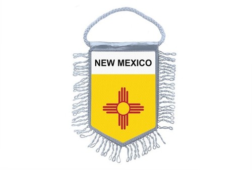 Mini Flag Pennant Country Car Decoration USA United States New Mexico ...