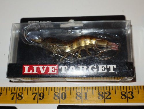 4" Koppers Live Target Hybrid Shrimp Fishing Lure | eBay
