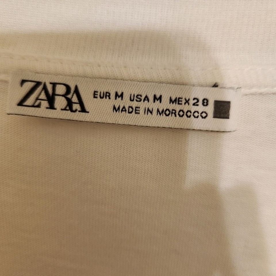 Zara Womens Sheath Dress Blue White Stripe Stretch Pocket Cut Out ...