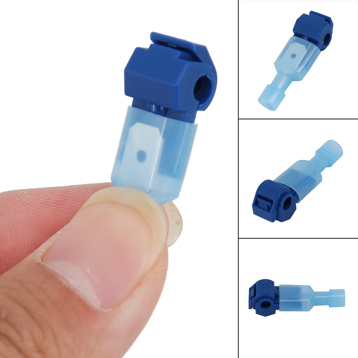 Cable Connector Quick Splice Lock Wire Terminals Crimp Electric 25 ...