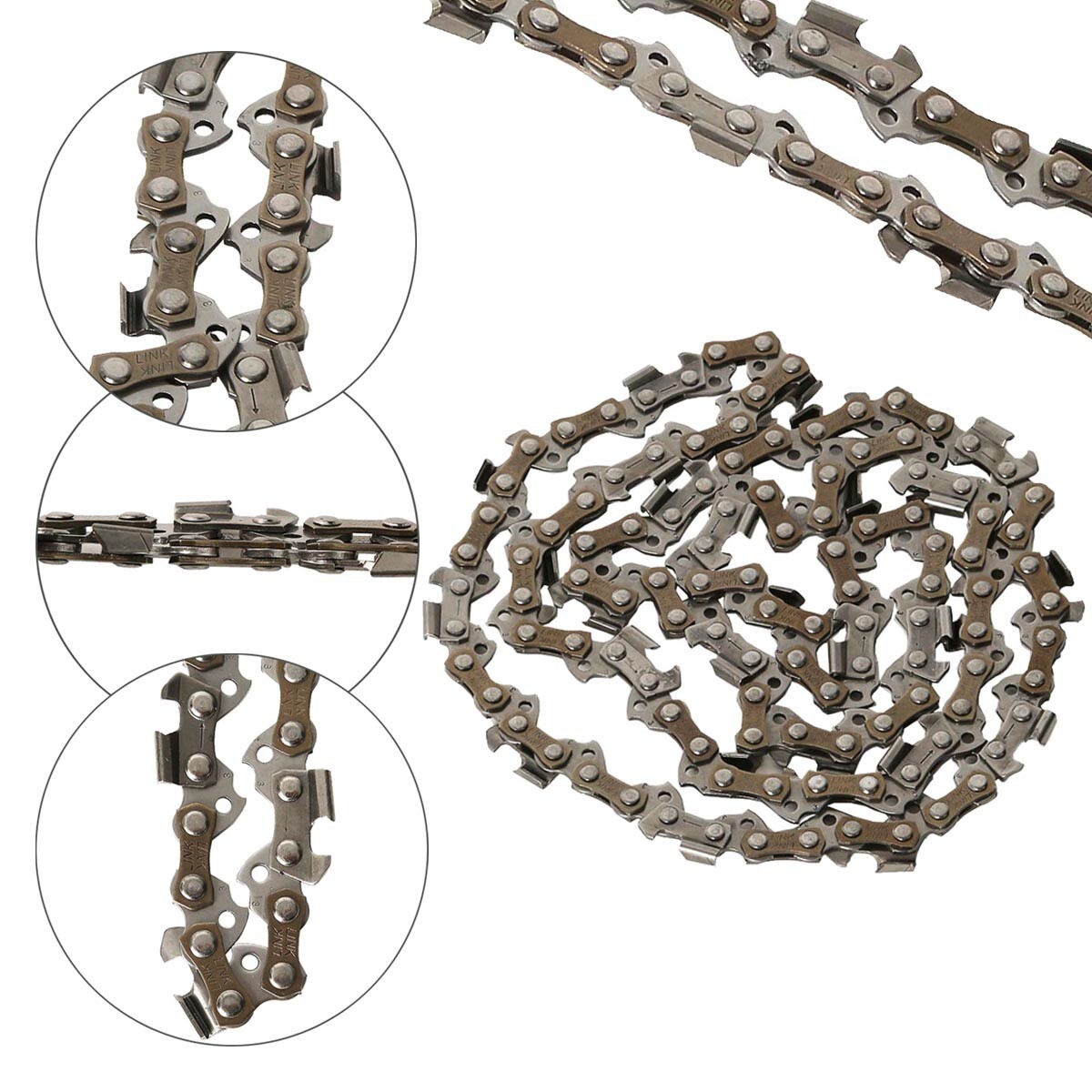 14-24" Chainsaw Blade Saw Chain / Guide Bar/ Kit .325/ 3/8"LP .050 ...