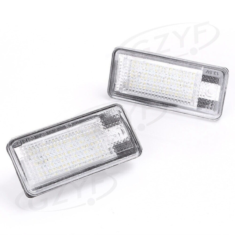 LED License Plate Light bulb for Audi A3 A4 A6 S6 A8 Q7 Light CAN-bus ...