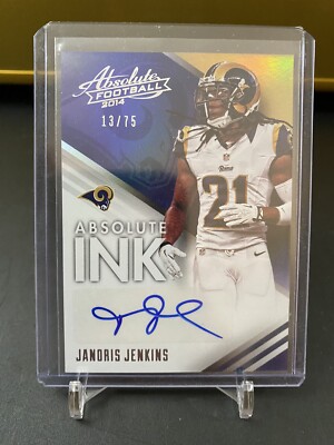 2014 Panini Absolute Janoris Jenkins Auto /75 | eBay