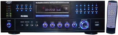 Pyle PD1000A AM FM Receiver w/ Built in DVD MP3 USB Pre Amplifier | eBay