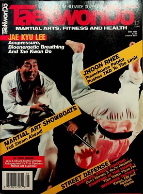Tae Kwon Do Times Vintage Martial Arts Magazine May 1988 Jae Kyu Lee Karate | eBay