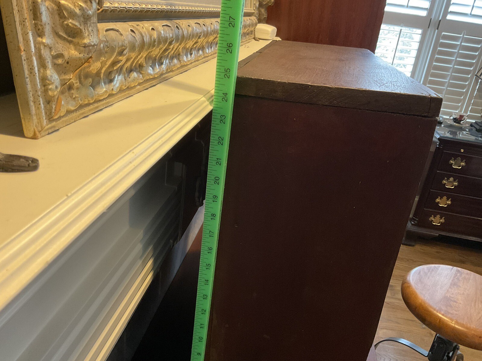 Primitive Shelf. App.25 Inches Tall,25 Inches Wide,and 91/2 Inches Deep ...