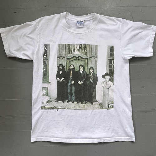 Vtg Beatles Hey Jude Tee White Large Double Sided Apple Corps Trevco ...