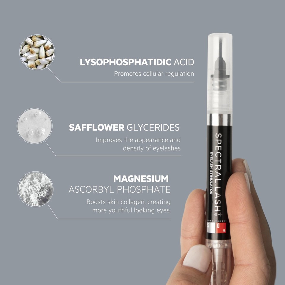 Spectral.LASH Eyelash Growth Serum - Lash Serum for Eyelash Growth and ...