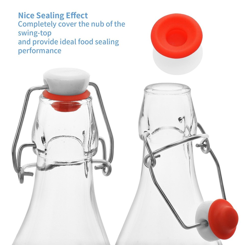 Silicone Gaskets Washers High Pressure Leak Proof Seals Red 80 PCS | eBay