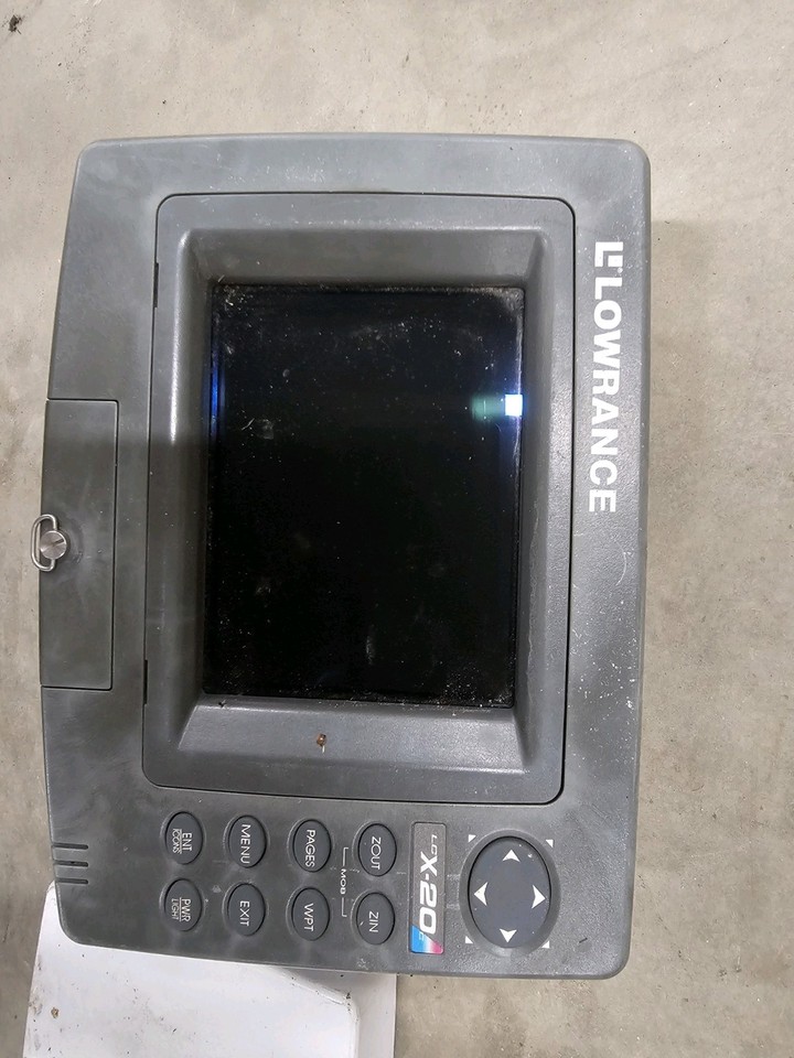 Lowrance LCX-20C GPS Fish Finder And Accessories | eBay