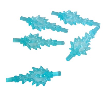 5 NEW LEGO Power Burst Bolt Large with Bar Ends Trans-Light Blue | eBay
