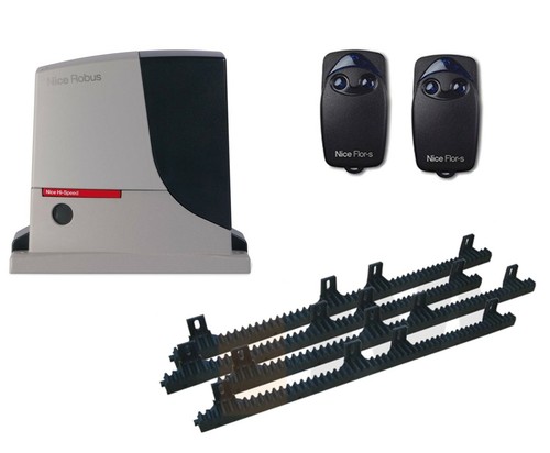 Nice Robus 500 HI-SPEED Automatic Slide Gate Motor Opener Kit 500KG ...