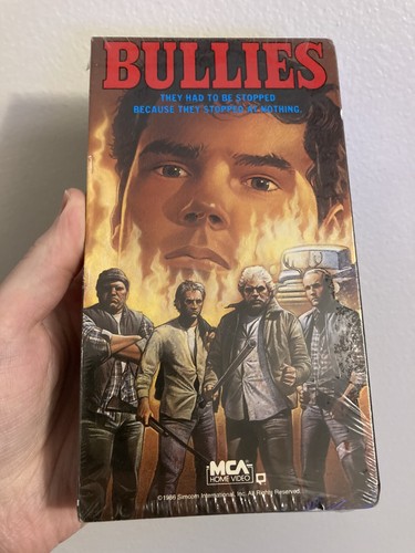 Bullies Vhs New Sealed Mca Home Video Watermarks 1987 Backwoods Cult ...