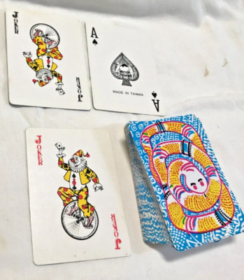 VINTAGE AUSTRALIAN ABORIGINAL DOT DECK PLAYING CARDS RAINBOW SERPENT | eBay