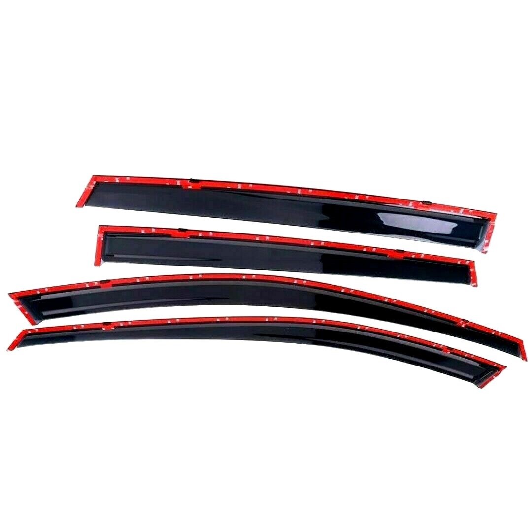 Window Visors Door Vent Sun Deflector Rain Lip Guards for LEXUS IS 2021 ...