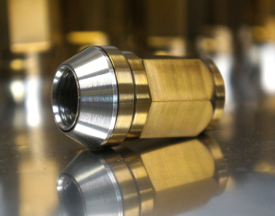 20x 12x1.5 12x1.25 1/2-20 Titanium Wheel Lug Lugs Nut Nuts Floating 60 ...