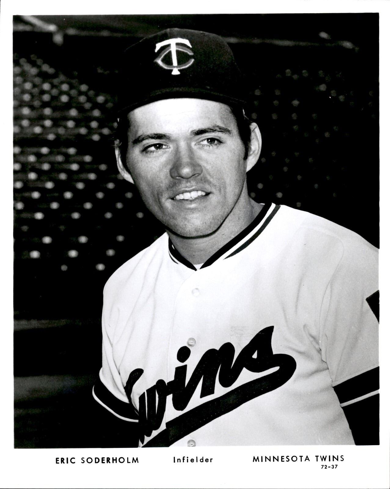 PF3 1972 Original Photo ERIC SODERHOLM MINNESOTA TWINS INFIELDER THIRD ...