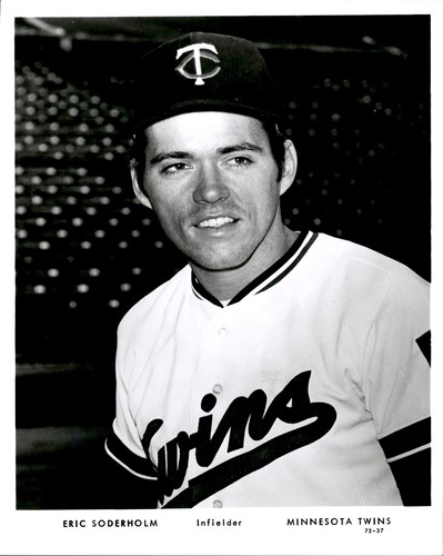 PF3 1972 Original Photo ERIC SODERHOLM MINNESOTA TWINS INFIELDER THIRD ...