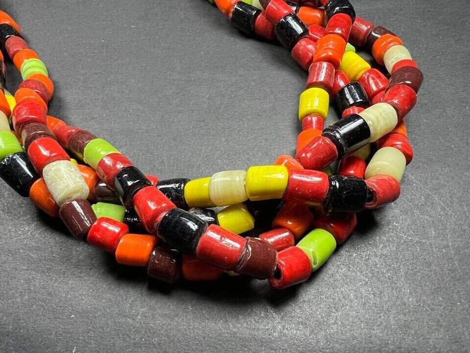 N6350 Multi Color Bead Strand BOHO Gypsy Statement Handmade Women ...