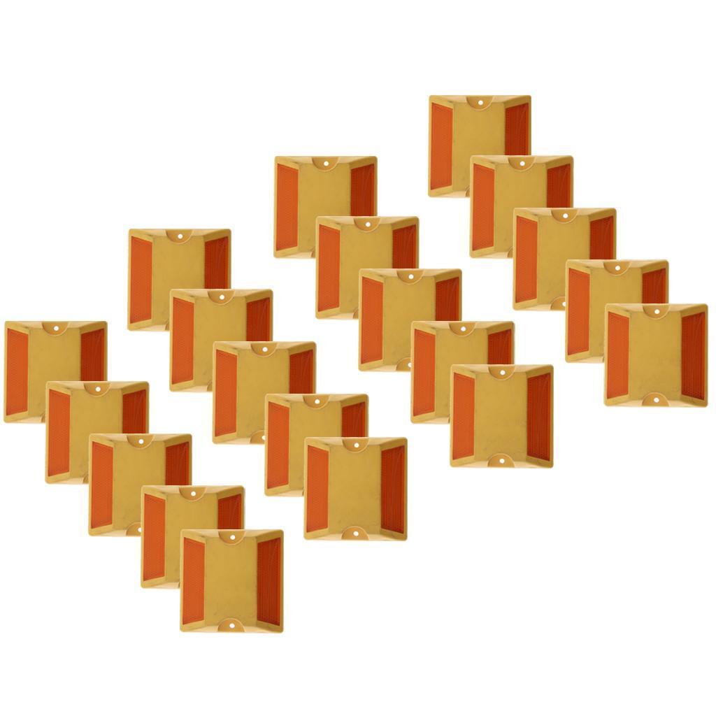Pavement Markers Type C Temporary Chip Seal Marker Reflective Pavement
