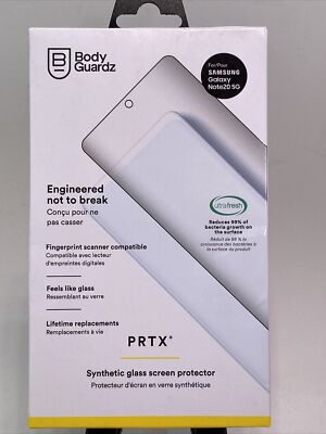 BodyGuardz PRTX Synthetic Glass Screen Protector for Samsung Galaxy ...