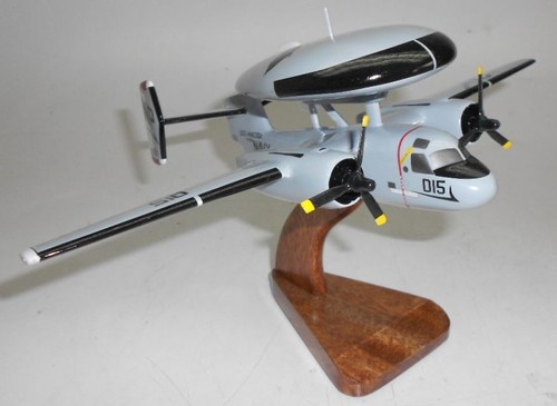 Grumman E-1 Tracer Carrier AEW Aircraft Wood Model Replica Small Free ...