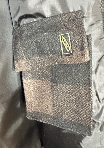 Irish Setter Men's Bird Camp Wool Field Jacket Coat Brown Black Plaid ...