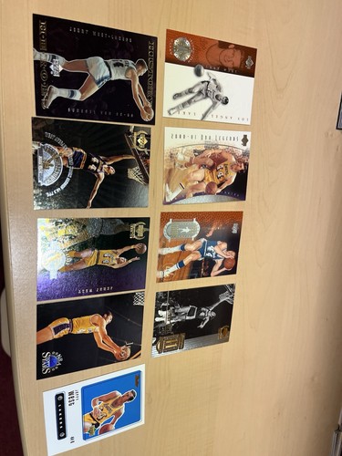 Lot Of 9 Different Jerry West Basketball Cards HOF Mr. Logo | eBay UK