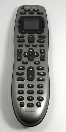 Logitech Harmony 650 Advanced Universal Remote Control With Color ...