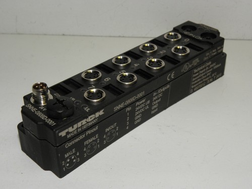 Turck I/O Block SNNE-0808D-0001 8-position Mini Euro Style | eBay