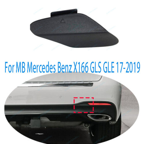 Rear Bumper Tow Hook Eye Cover Cap For MB Mercedes Benz X166 GLS GLE ...